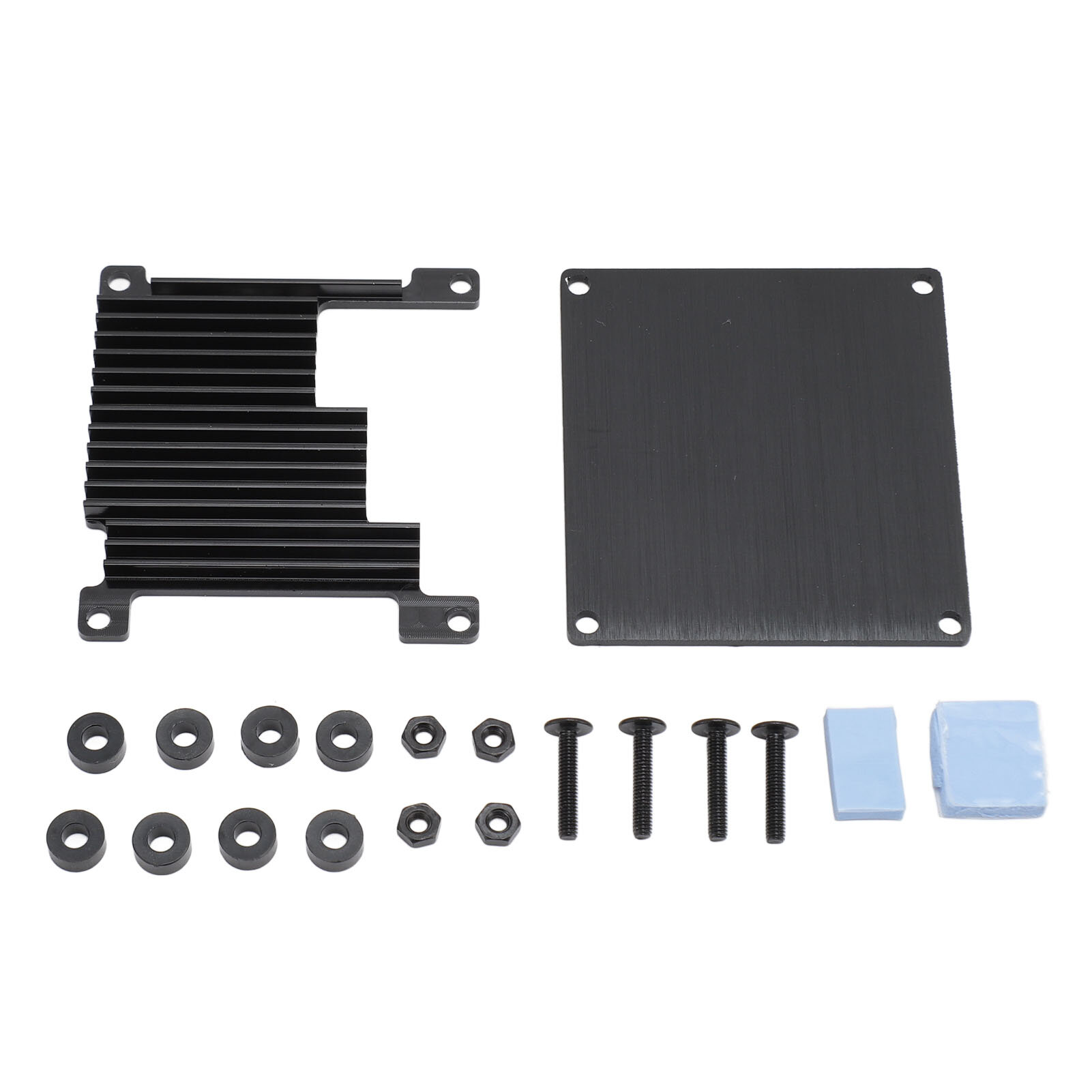 Корпус Orange Pi Zero 3, корпус из алюминиевого сплава с пассивным охлаждением, точные вырезы для макетной платы, совместимость с Orange Pi Zero 3