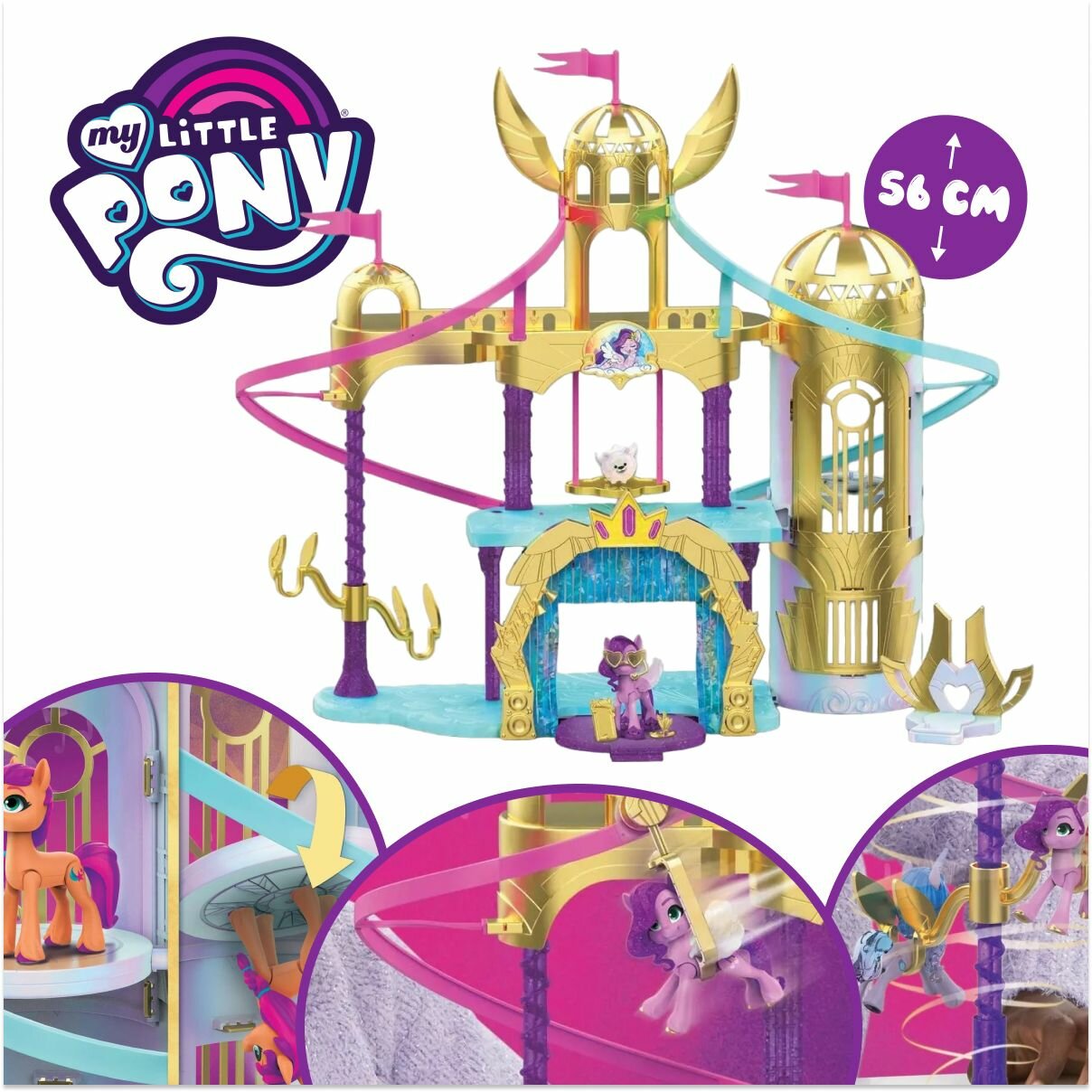 Игровой набор My Little Pony F21565L0 Пони Волшебный Замок с фигуркой Май Литл Пони