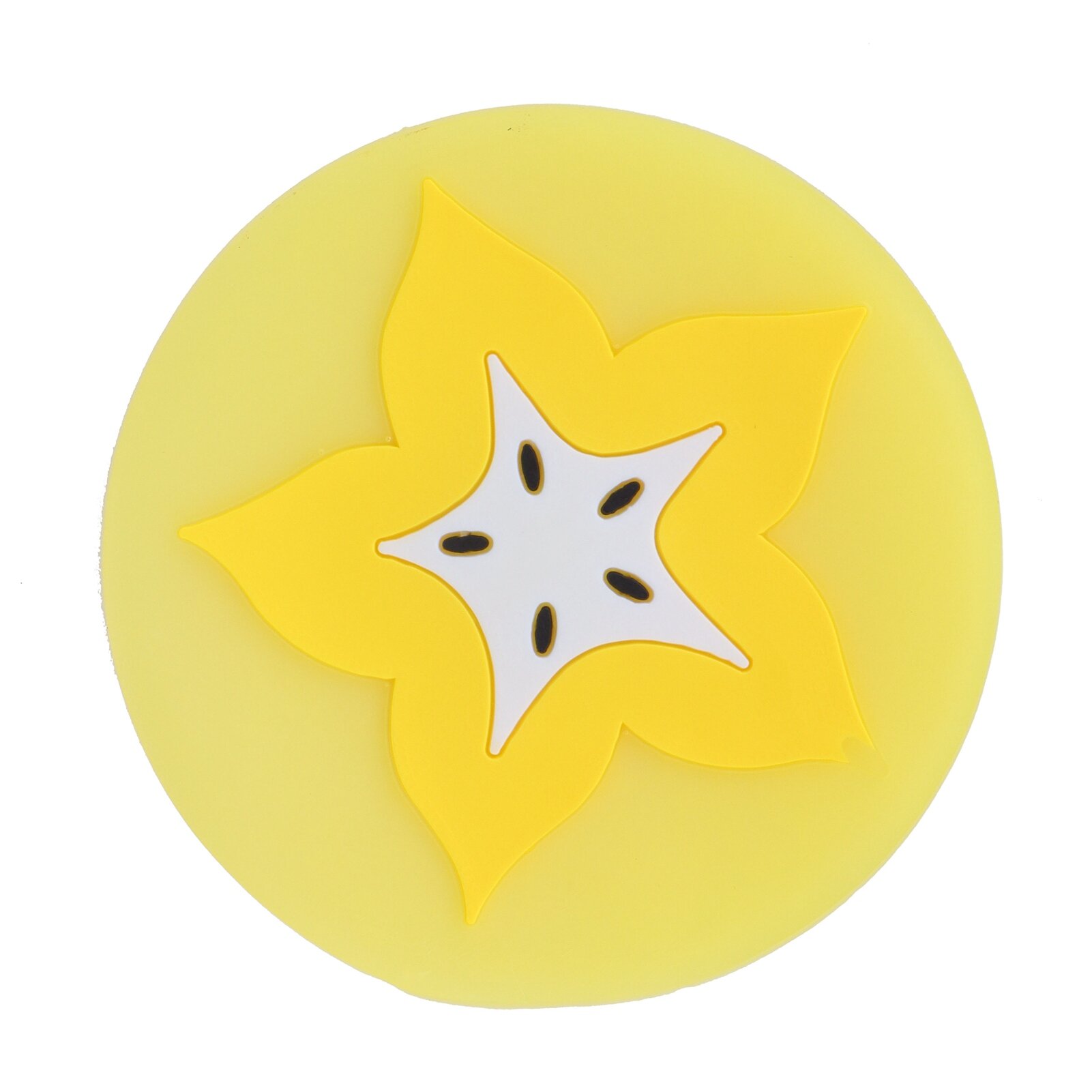 Подставка в форме фруктов, посуда, подставка для столовых приборов, силиконовая подставка для чашек, коврик для напитков, кухонные аксессуары, карамбола