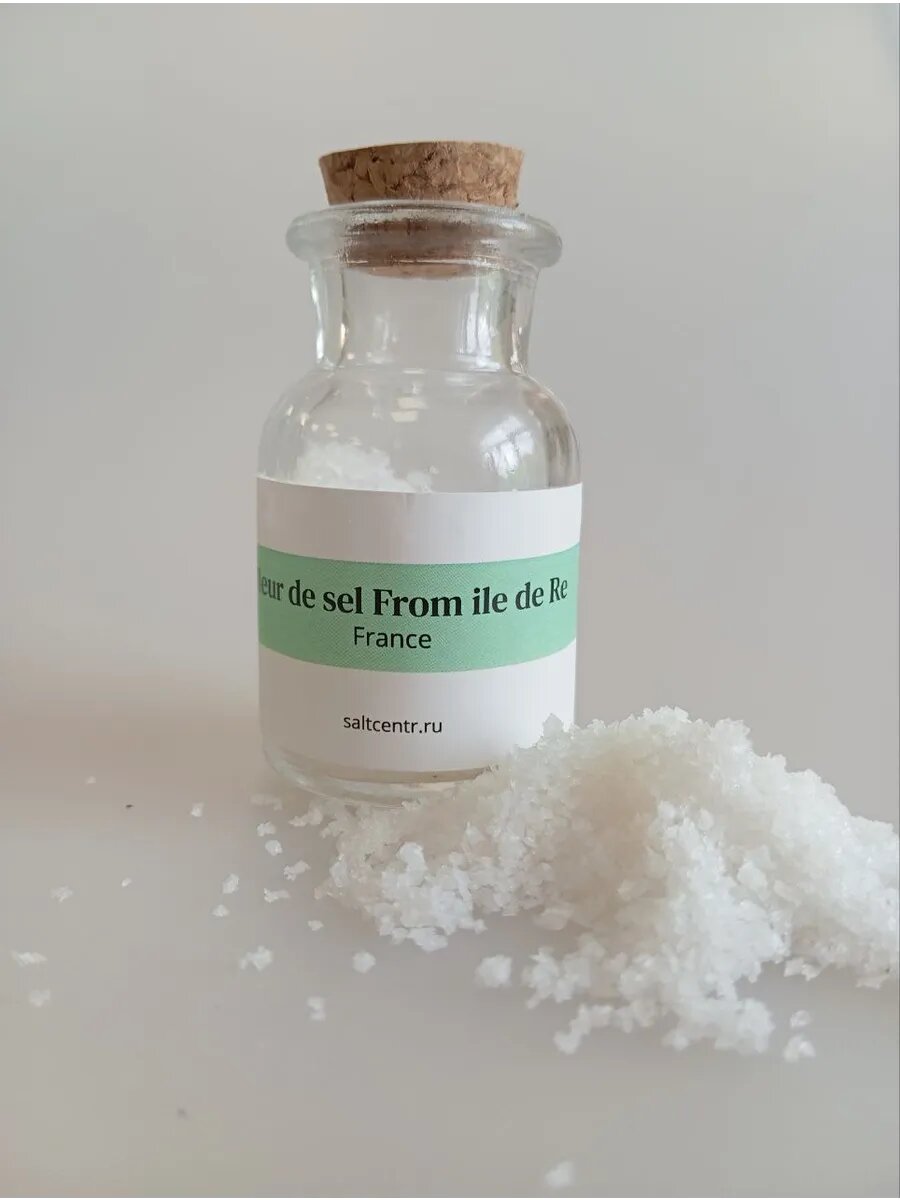Соль Fleur de sel From ile de Re