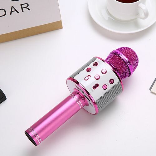 Bluetooth микрофон фонарь объемный караоке-микрофон домашний портативный