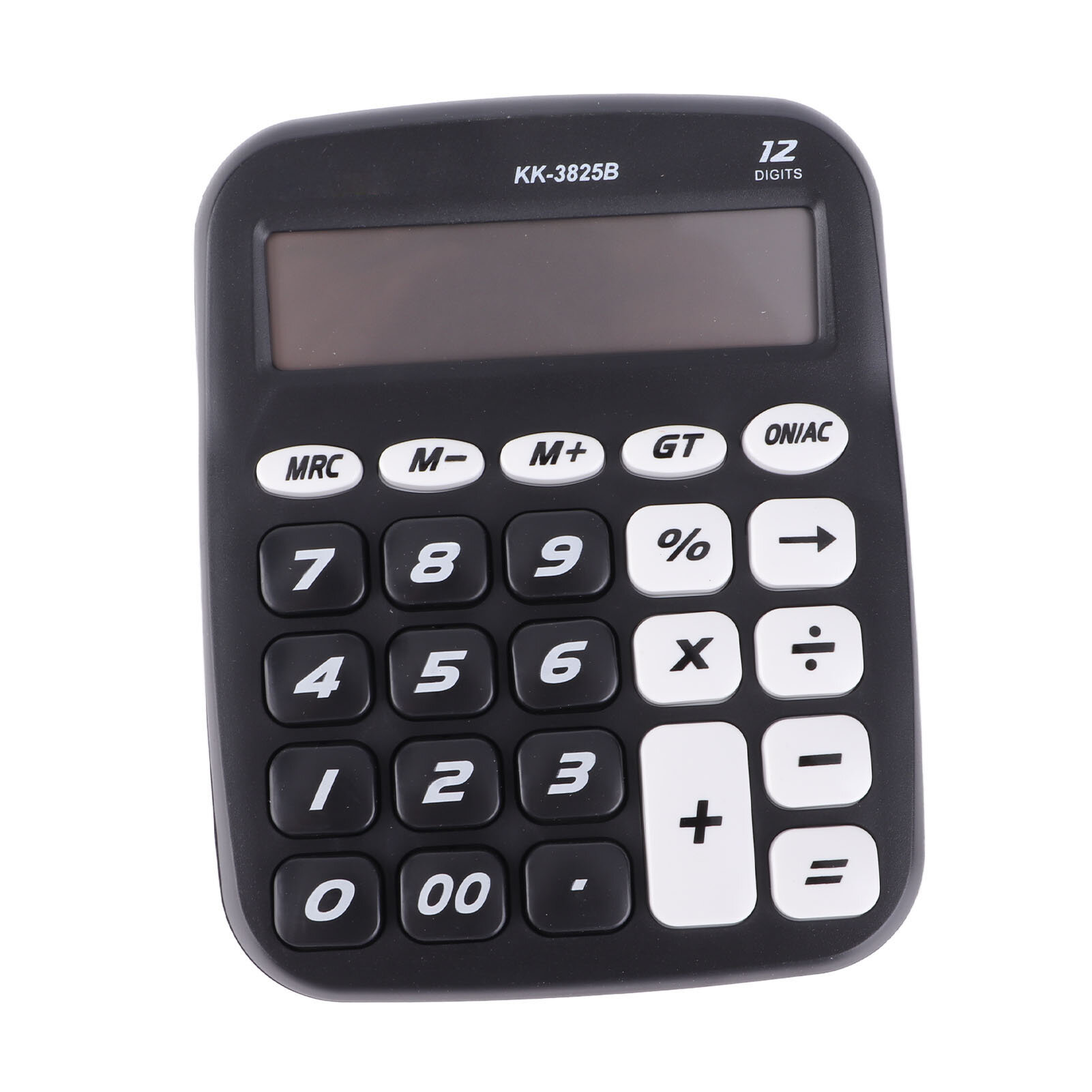 Калькулятор рабочего стола Большие кнопки с питанием батарея электронный калькулятор для домашнего офиса в классе используйте черный