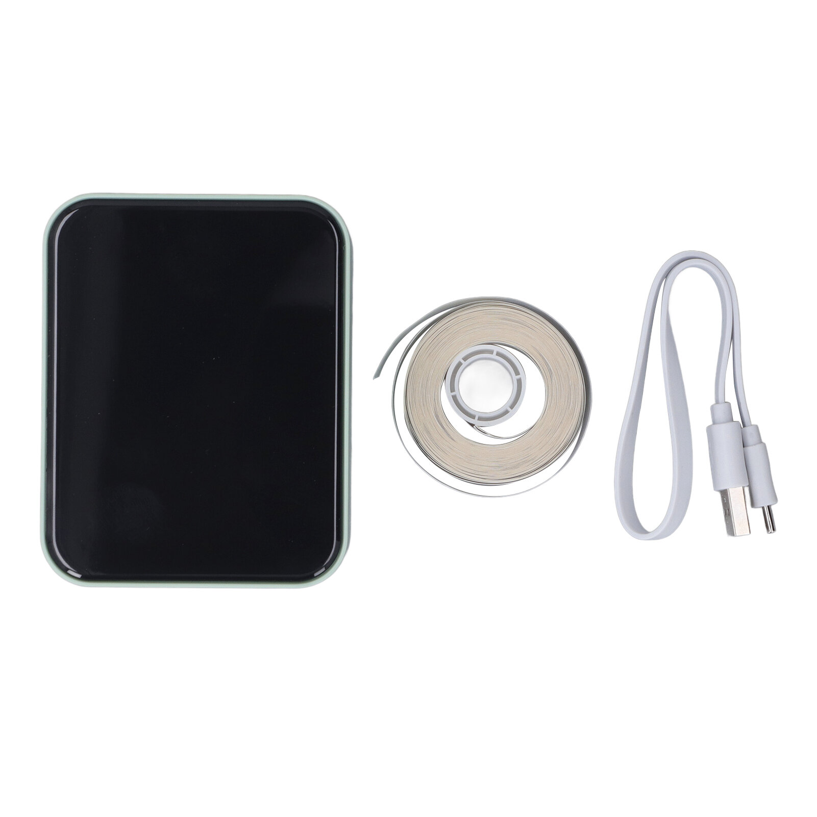 Принтер этикеток, портативный, ручной, Bluetooth, перезаряжаемый, высокоскоростной чип, без чернил, для дома и офиса.