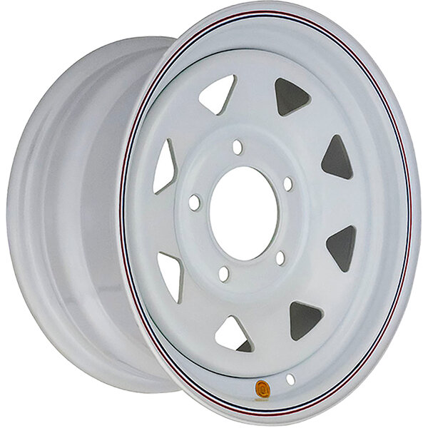 Стальной колесный диск Off-Road Wheels ВАЗ Нива (Треугольник мал) 7x15/5x139.7 D98.5 ET25 Белый