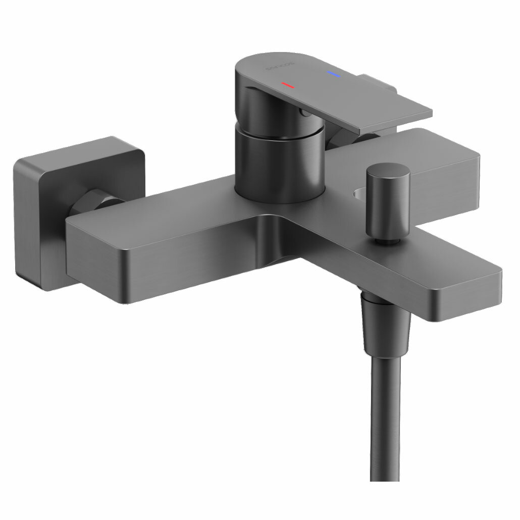 Смеситель для ванны Sancos Studio SC9018GG сталь