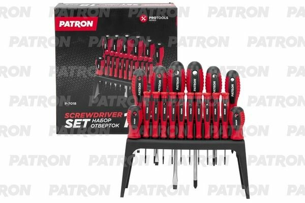 Набор отверток 18 предметов PH, SL, T