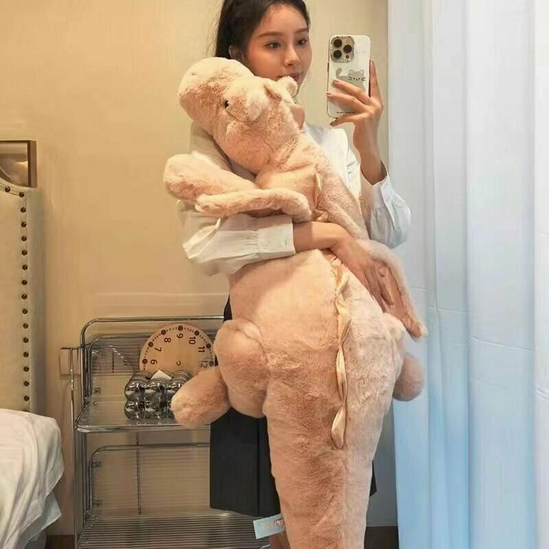 Плюшевая дракончик малышу в подарок на Новый год мягкая игрушка, 90cm