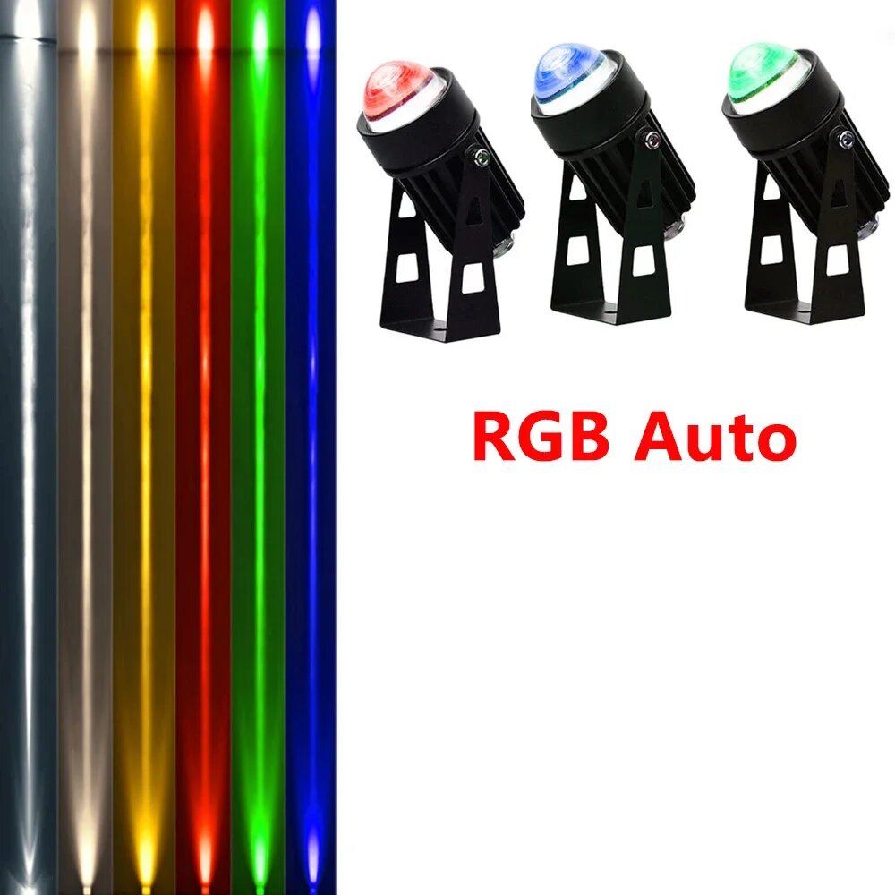 Наружные светодиодные прожекторы VKBABALED RGB 9Вт/20Вт 220В 9W RGB Auto