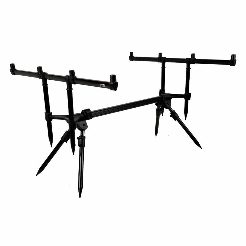 CARP PRO Род-под на 4 удилища Black телескоп. 4 ноги