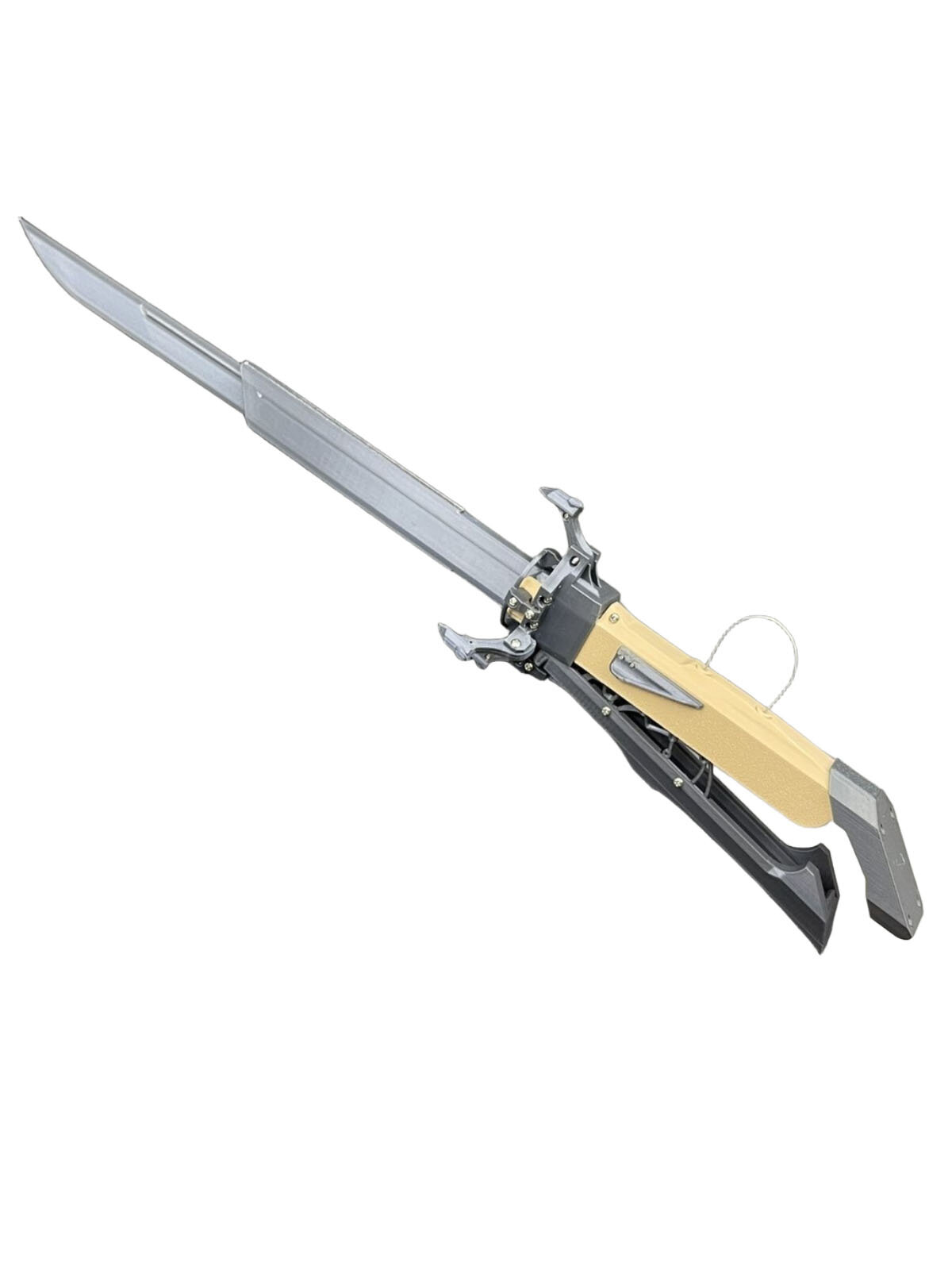 Складной нож Корво из игры Dishonored, модель оружия 1:1 из смолы, трехсекционный, для косплея