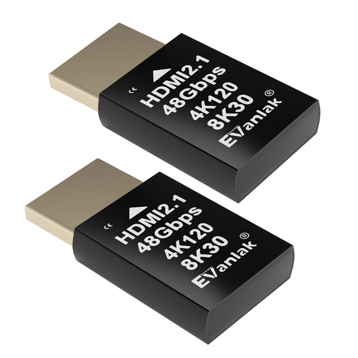 EVanlak HDMI-заглушка 4K 120 Гц 2p