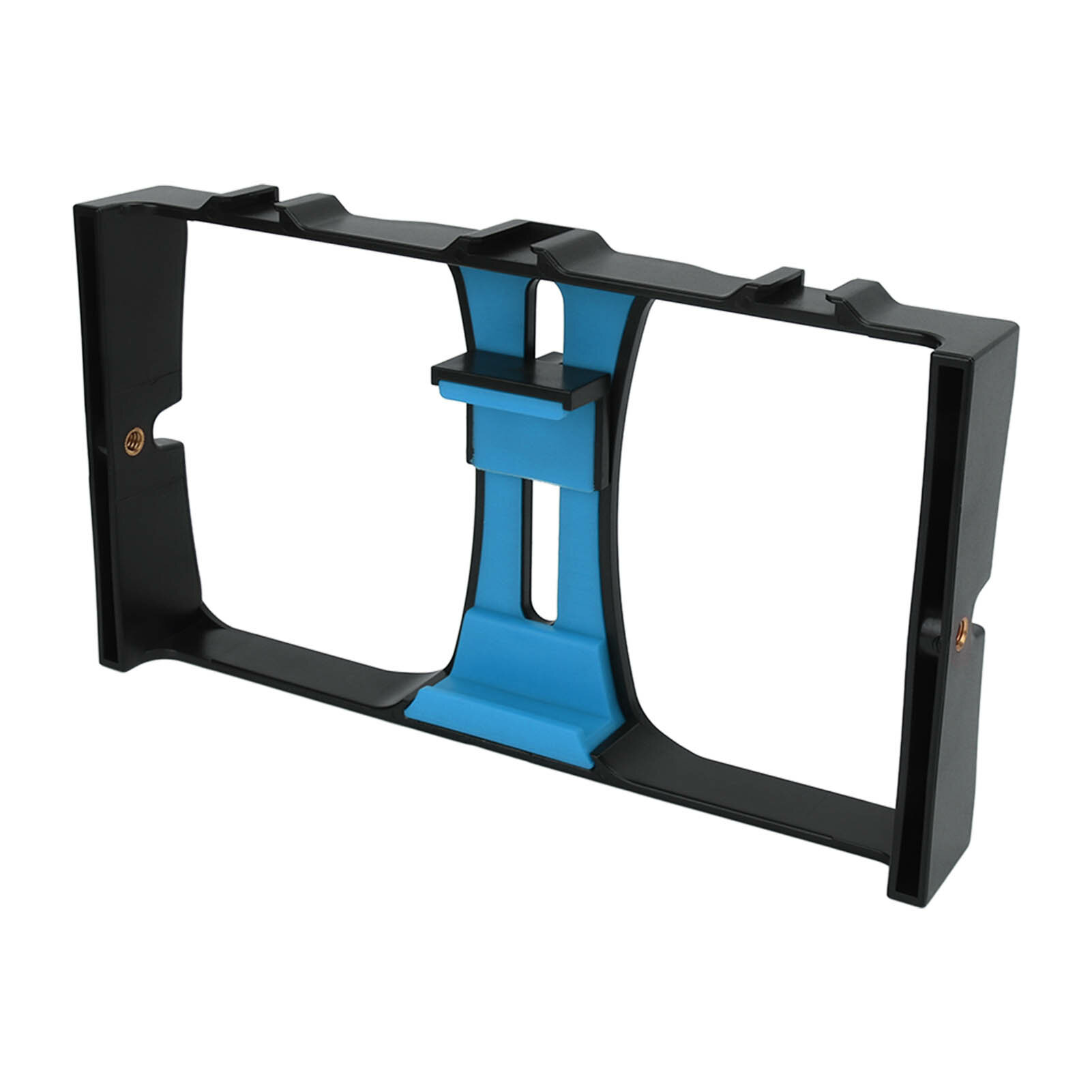 Портативный стабилизатор для смартфона с ручной камерой, крепление для видео и стриминга, синий