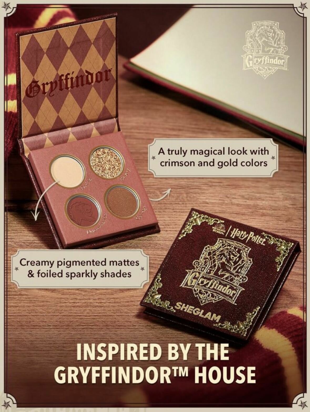 Тени для глаз Harry Potter