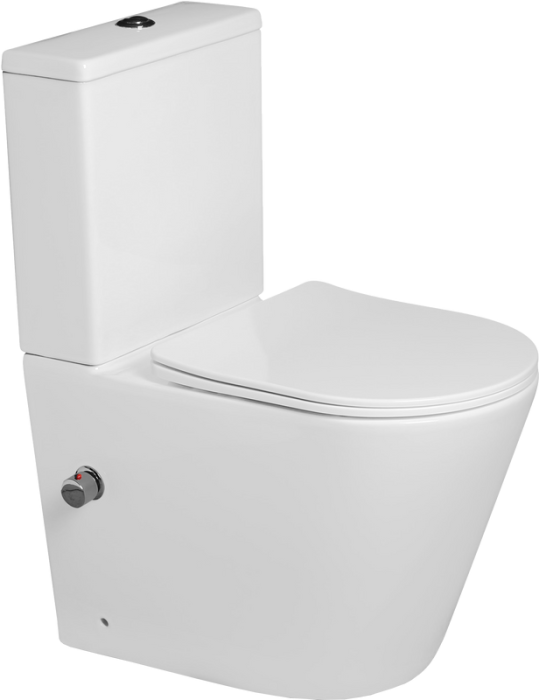 Унитаз-компакт SantiLine SL-5014SM-BD