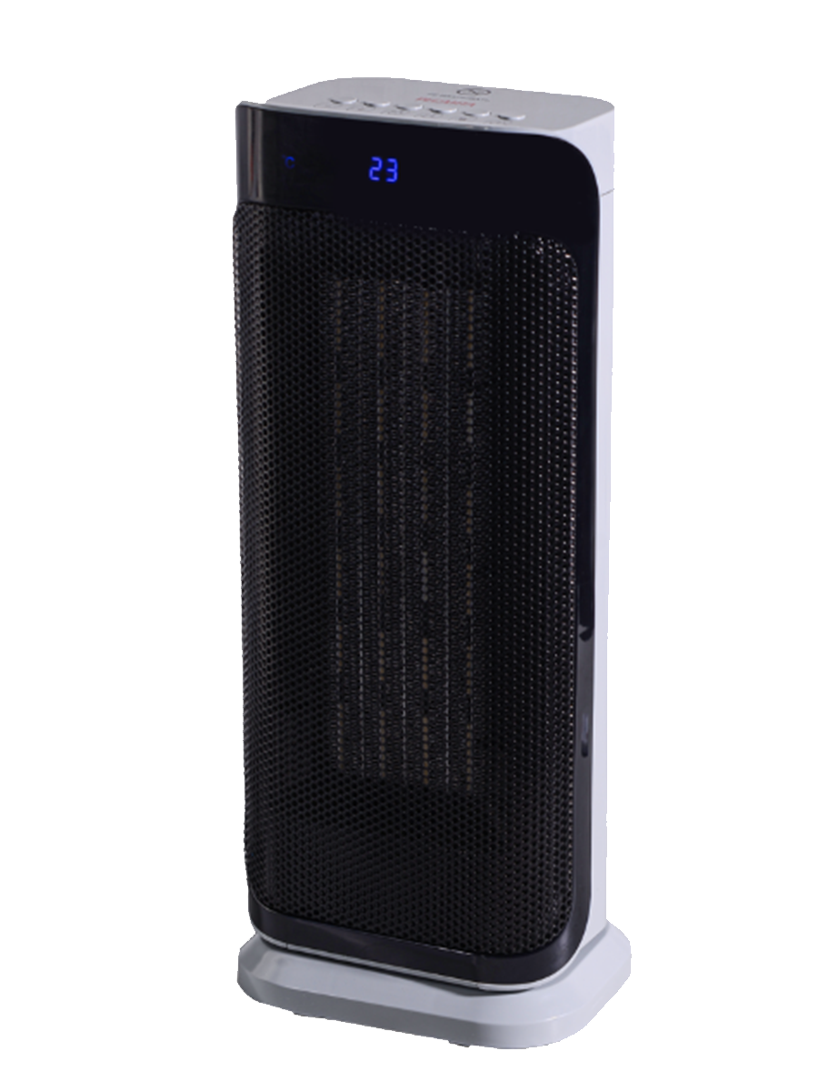 Тепловентилятор Ресанта ТВК-3, 220В, 2000Вт, с индикатором температуры и регулируемым таймером, серый