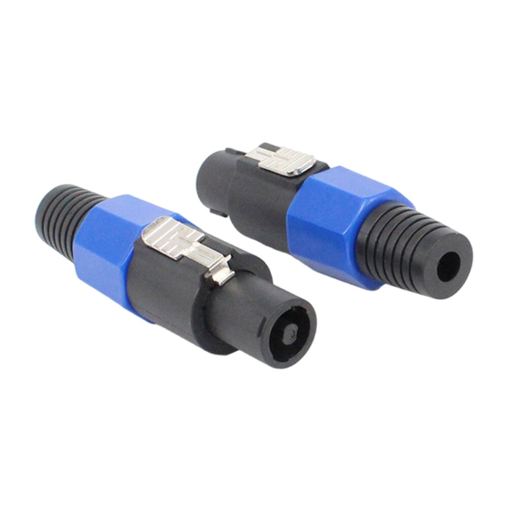 4шт 4 Полюса 4-контактный разъем NL4FC Разъем динамика Адаптер для подключения звукового кабеля