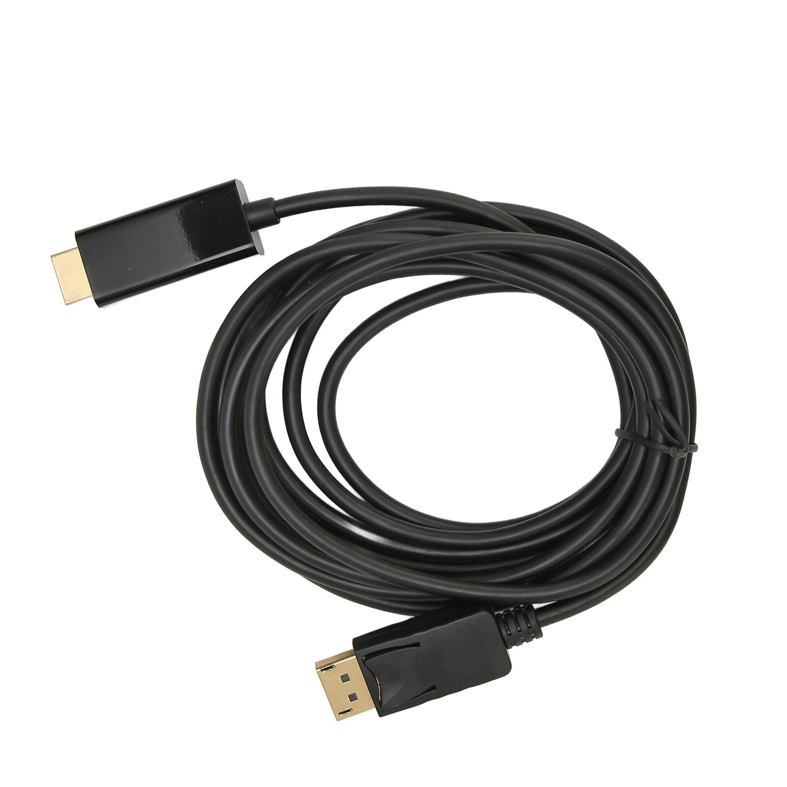 Кабель DisplayPort -> HDMI, 4K, 3 м, для ПК/ноутбука/ТВ.