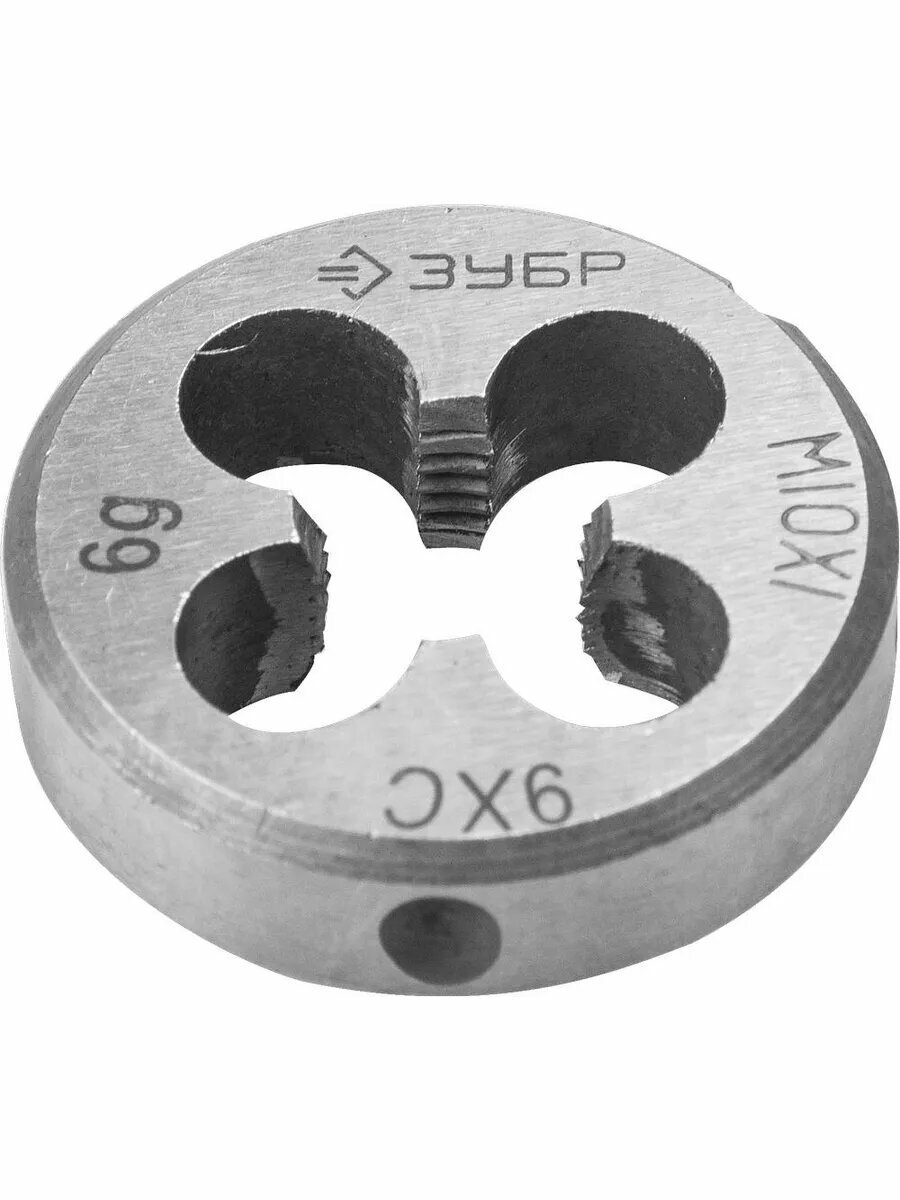 М10 x 1.0 мм, сталь 9ХС, плашка круглая ручная