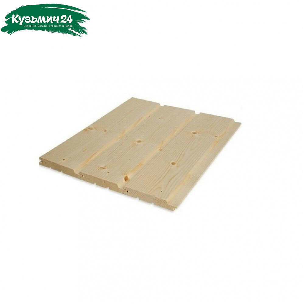 Евровагонка, сорт А, Хвоя, Архангельск 12.5х96х1800 мм, в упаковке 10 штук, 1 уп.