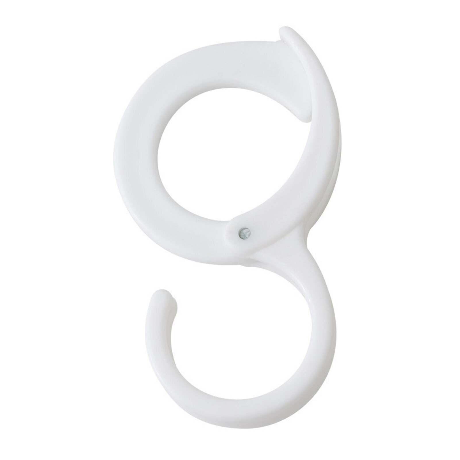 S-образный крючок из ПВХ-пластика, многофункциональный, без перфорации, для кухни, ванной, шкафа, бытовых принадлежностей