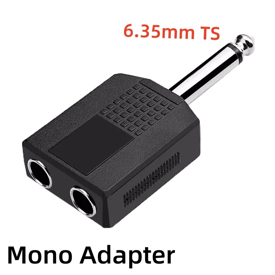 Адаптер 6.35 мм TS Mono Adapter черный