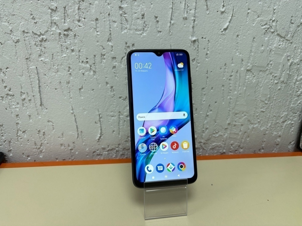 Смартфон Xiaomi POCO M3 4/128 ГБ Global, Dual nano SIM, синий б/у ,уценка