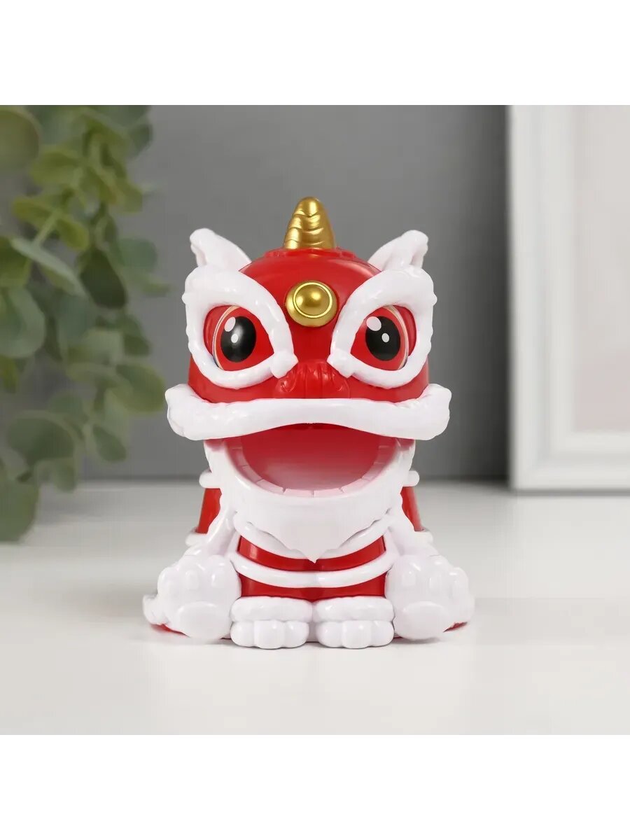 Сувенир маятник "Китайский лев" 8,5х7,3х8,5 см