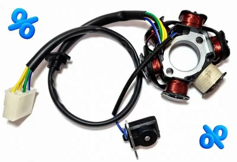 Статор генератора для мототехники