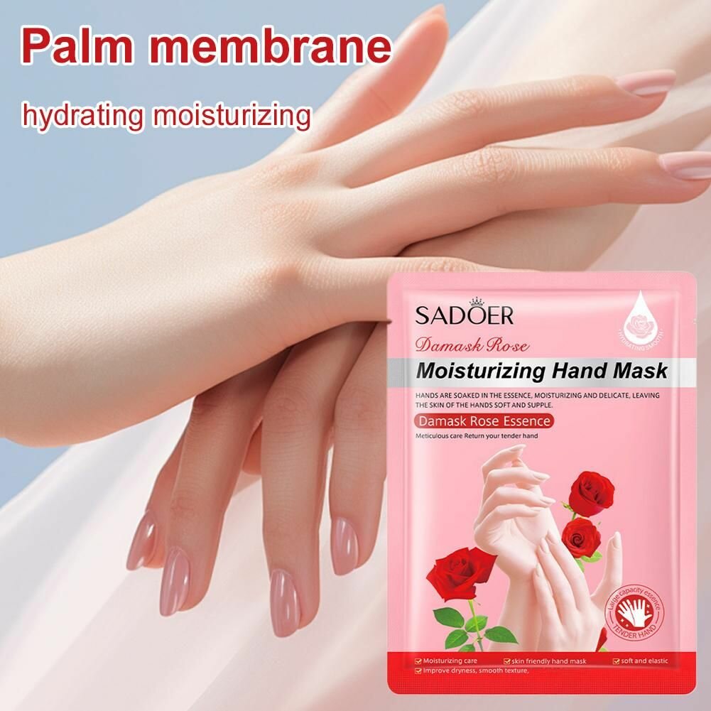 Увлажняющая и питающая маска перчатки для рук