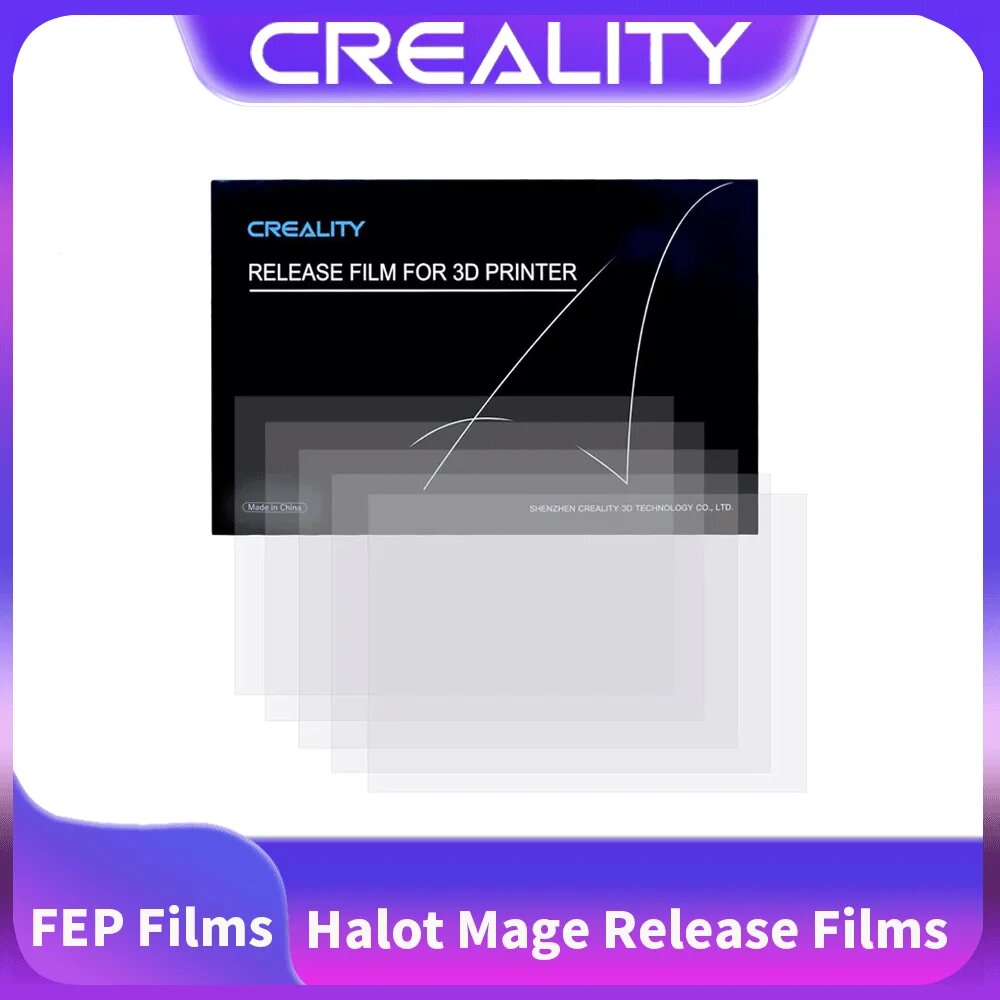 Creality плёнки FEP для HALOT MAGE/HALOT MAGE Pro 5PCS