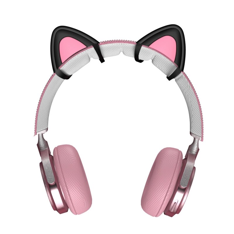 Подходит для наушников с креплением на голову, универсальные кошачьи ушки, милые декоративные подвески, аксессуары для