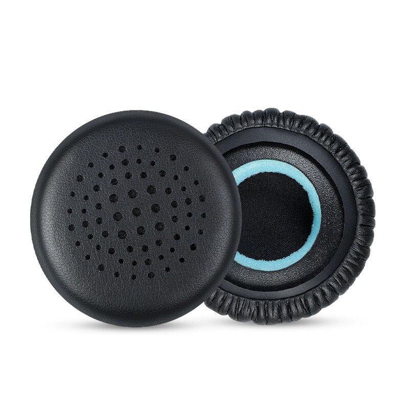 Чехлы для наушников Jabra Evolve 20se, 30II, 40, 65+, 75+, амбушюры, накладки на наушники, губчатые чехлы, кожаные