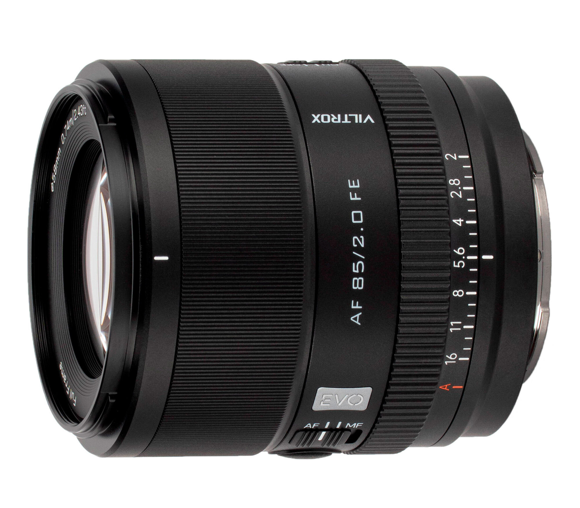 Объектив Viltrox AF 85mm f/2 Evo для Sony FE, автофокус, металл