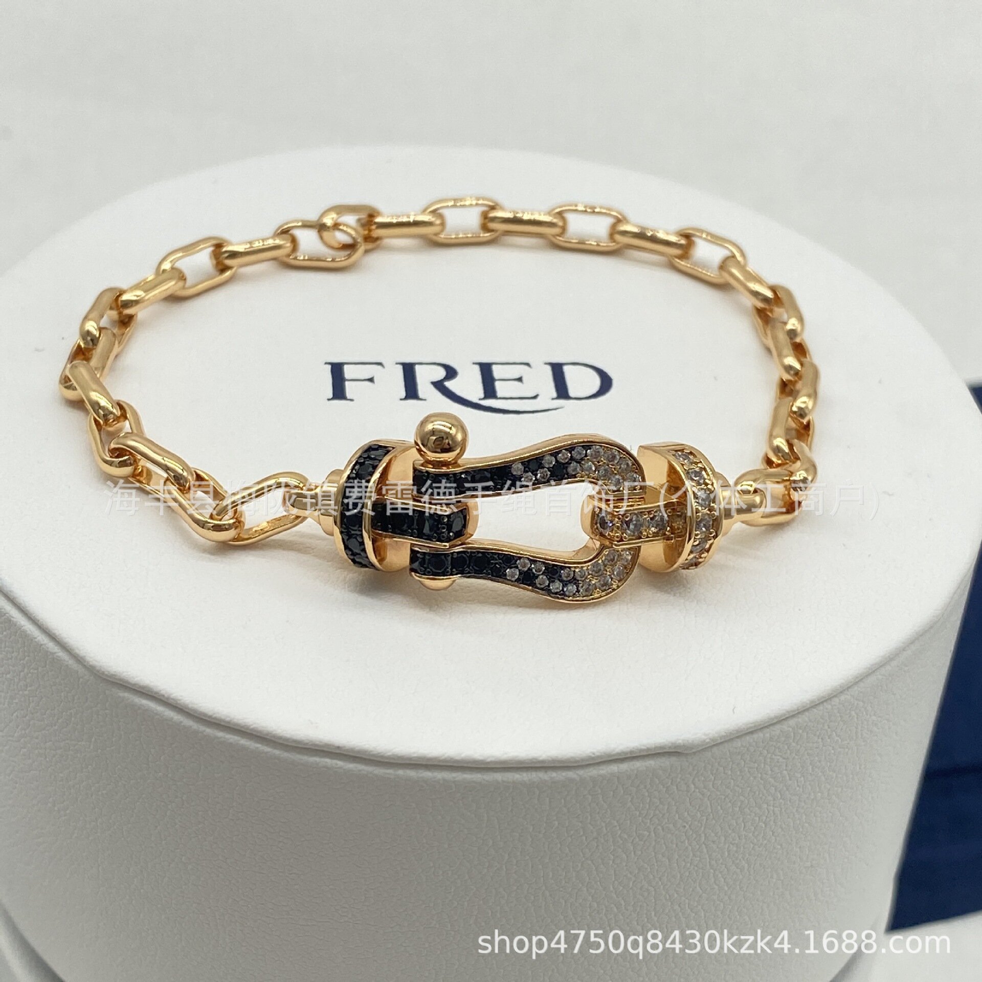 Браслет с пряжкой в виде подковы для мужчин и женщин, красная нить, зодиакальный год, удача, DIY плетеный шнур, стальной браслет, прямая продажа от производителя