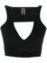 Кроп-топ Rick Owens, размер XS (rick owens -taglie standard), черный