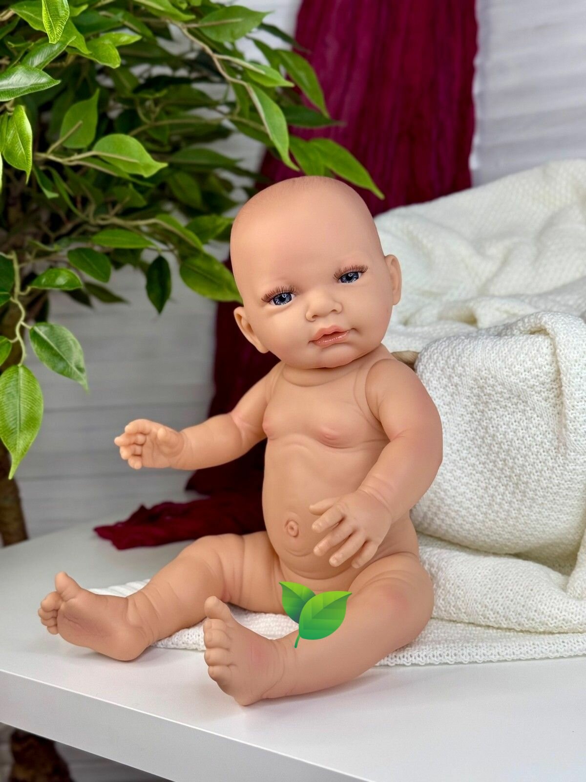 Кукла-пупс Marina and Pau 45cм винил. без одежды