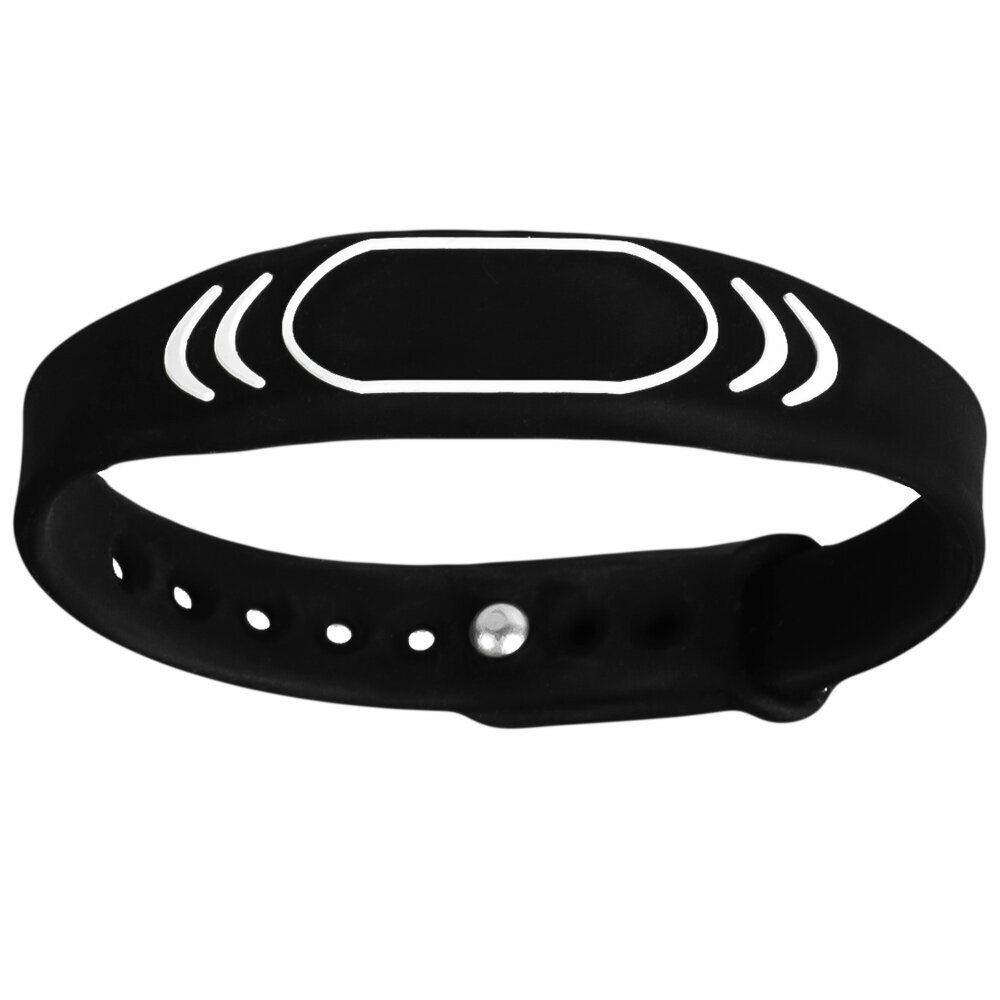 EM-marine Браслет доступа с фиксатором PS-W032-EM Black водонепроницаемый, неперезаписываемый