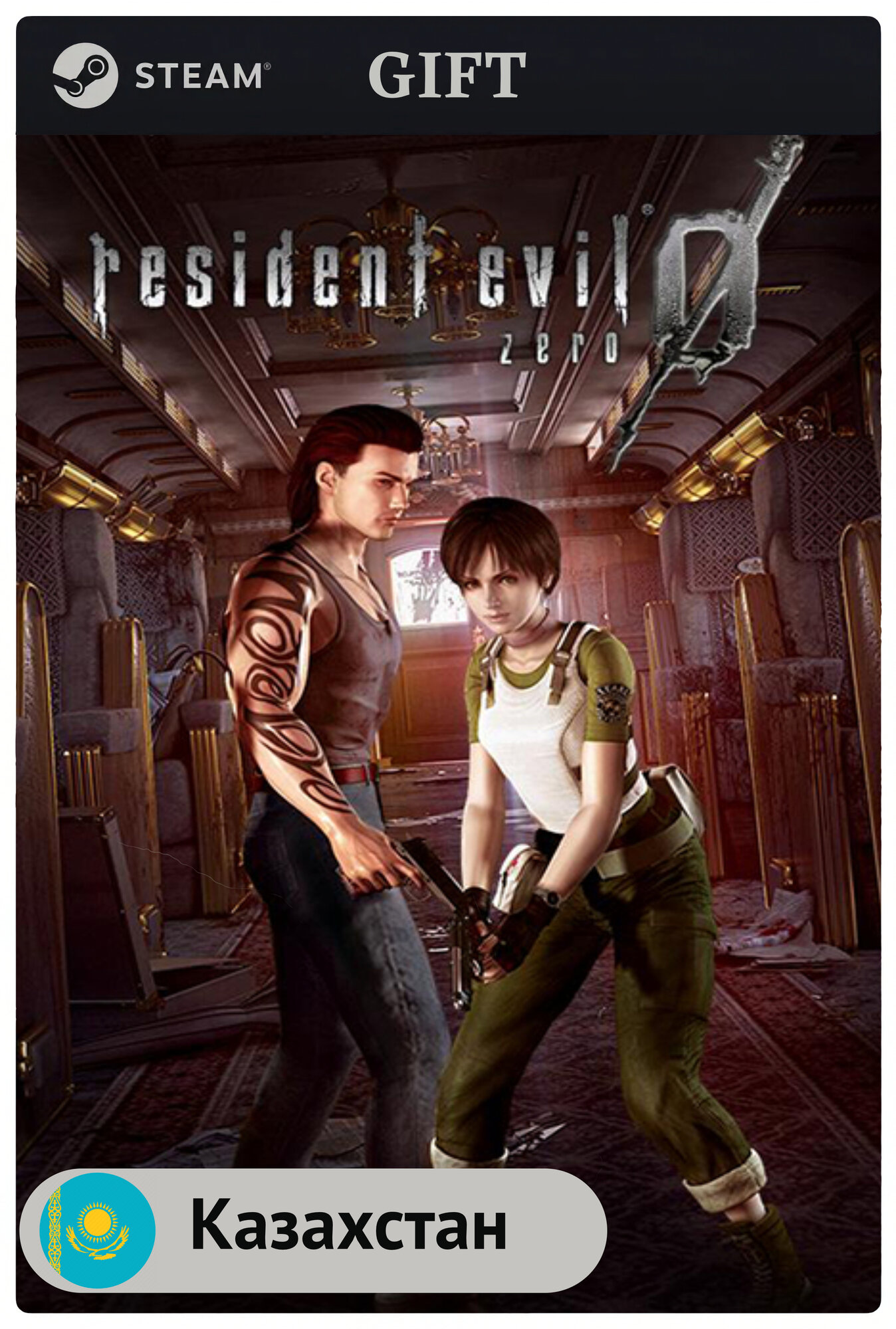 Игра Resident Evil 0 для PC (ПК) Steam, Steam Deck, GIFT Казахстан