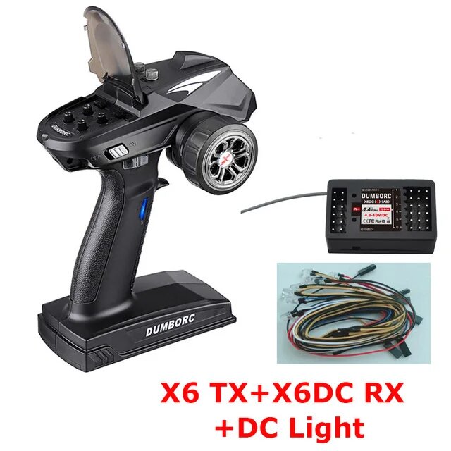 DumboRC X6 6CH Радиоуправляемый передатчик с DC Light