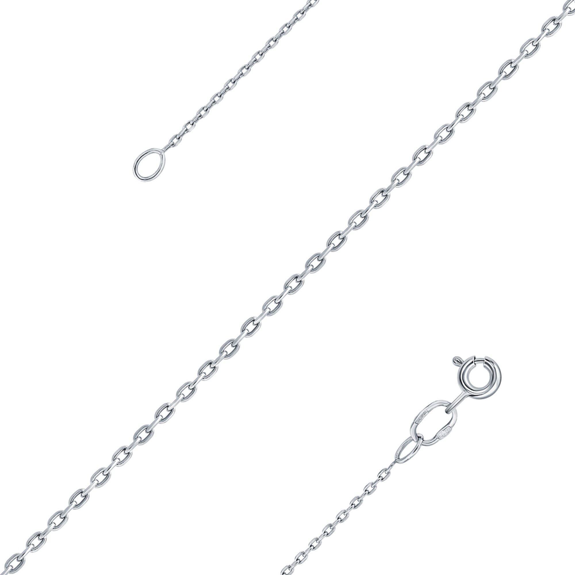 Цепь белое золото, 585 проба