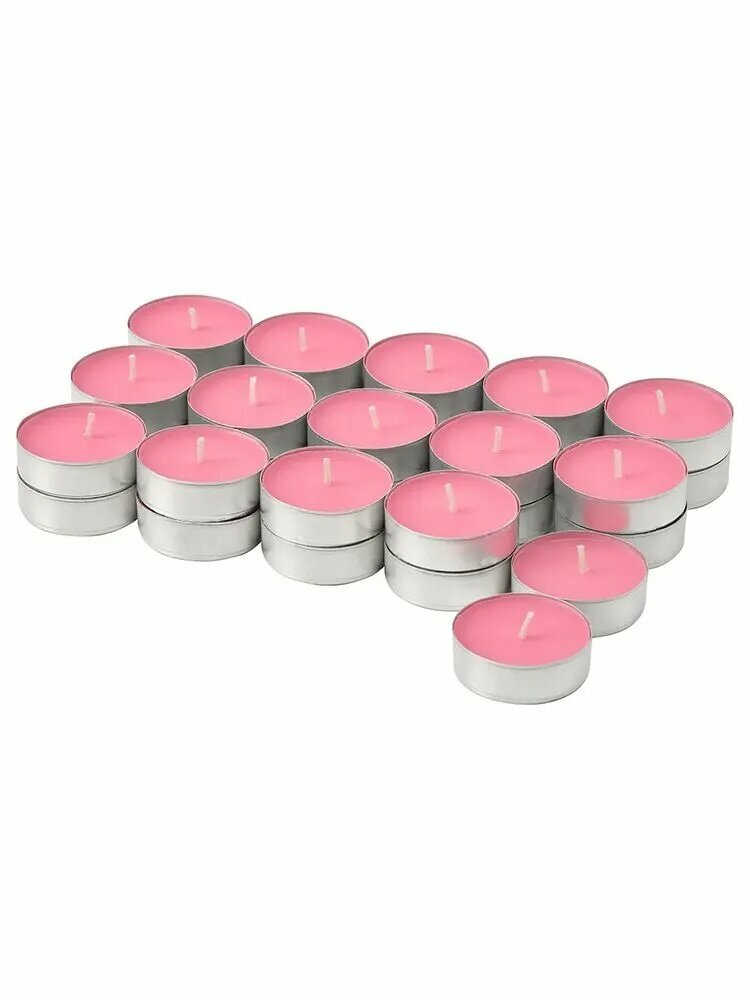 IKEA Свеча ароматическая "LUGNARE", 3 см х 3.8 см, 30 шт