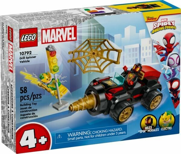 Lego 10792 Super Heroes Машина-бур Человека-паука
