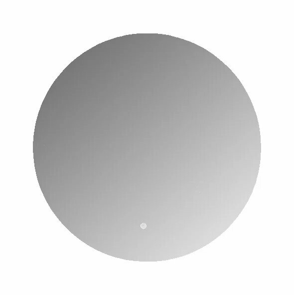 Зеркало круглое Silver Mirrors Savanna Lite со светодиодной подсветкой, 70 см, с сенсорным управлением, зеркало настенное в ванную, в современном стиле