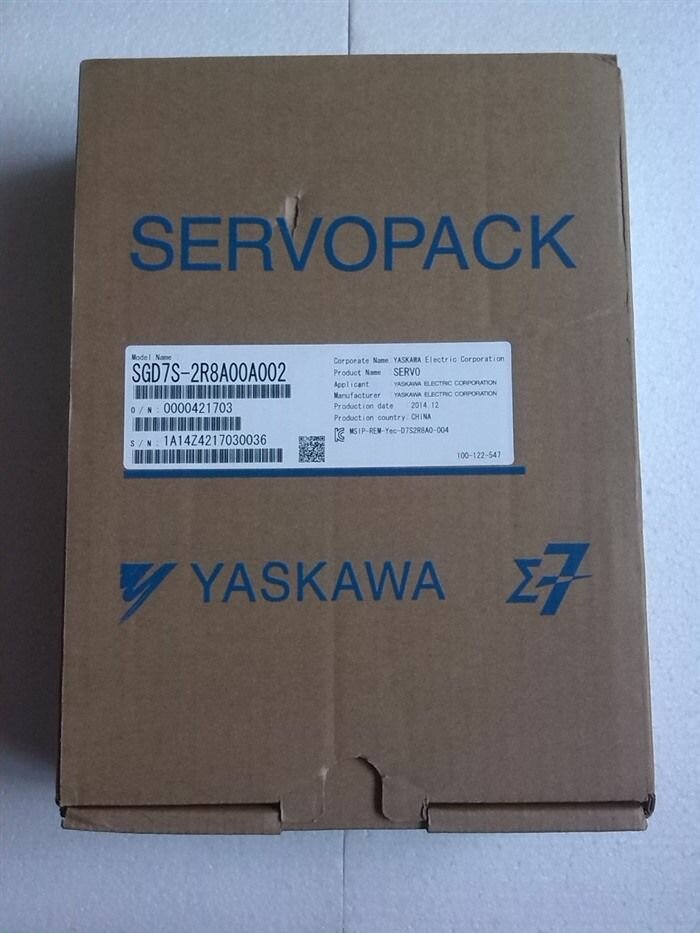 Модуль YASKAWA AC SERVO DRIVER SGD7S-2R8A00A002 — фото 1