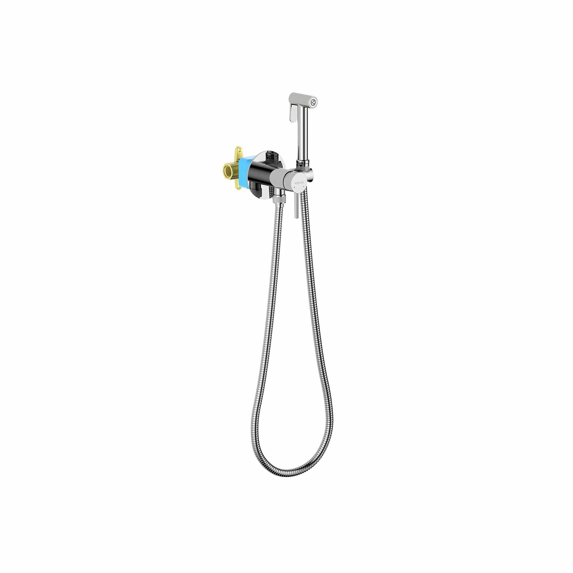 Комплект для гигиенического душа AQUATEK Европа AQ1021CR хром