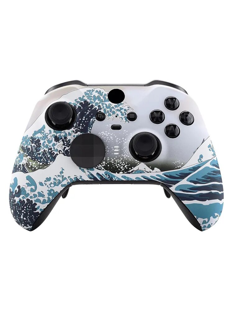 EXtremeRate Передняя панель Nebula для Xbox Elite Series 2 / Elite Series 2 Core (1797), корпус Soft Touch; сменная лицевая накладка для кастомизации, защиты и комфортного хвата