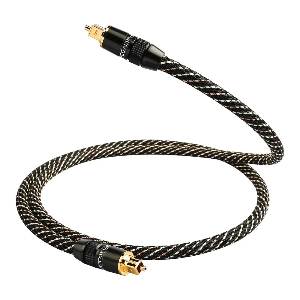 Аудиокабель ODT (Toslink)/ODT (Toslink), 1 м, хаки
