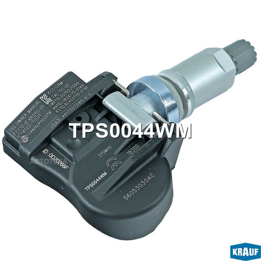 Датчик давления воздуха в шинах CHRYSLER KRAUF TPS0044WM