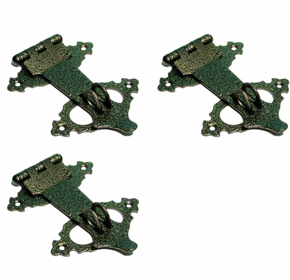 Накладка накидная ноэз НН-150-SL старая бронза (комплект 3 штуки)