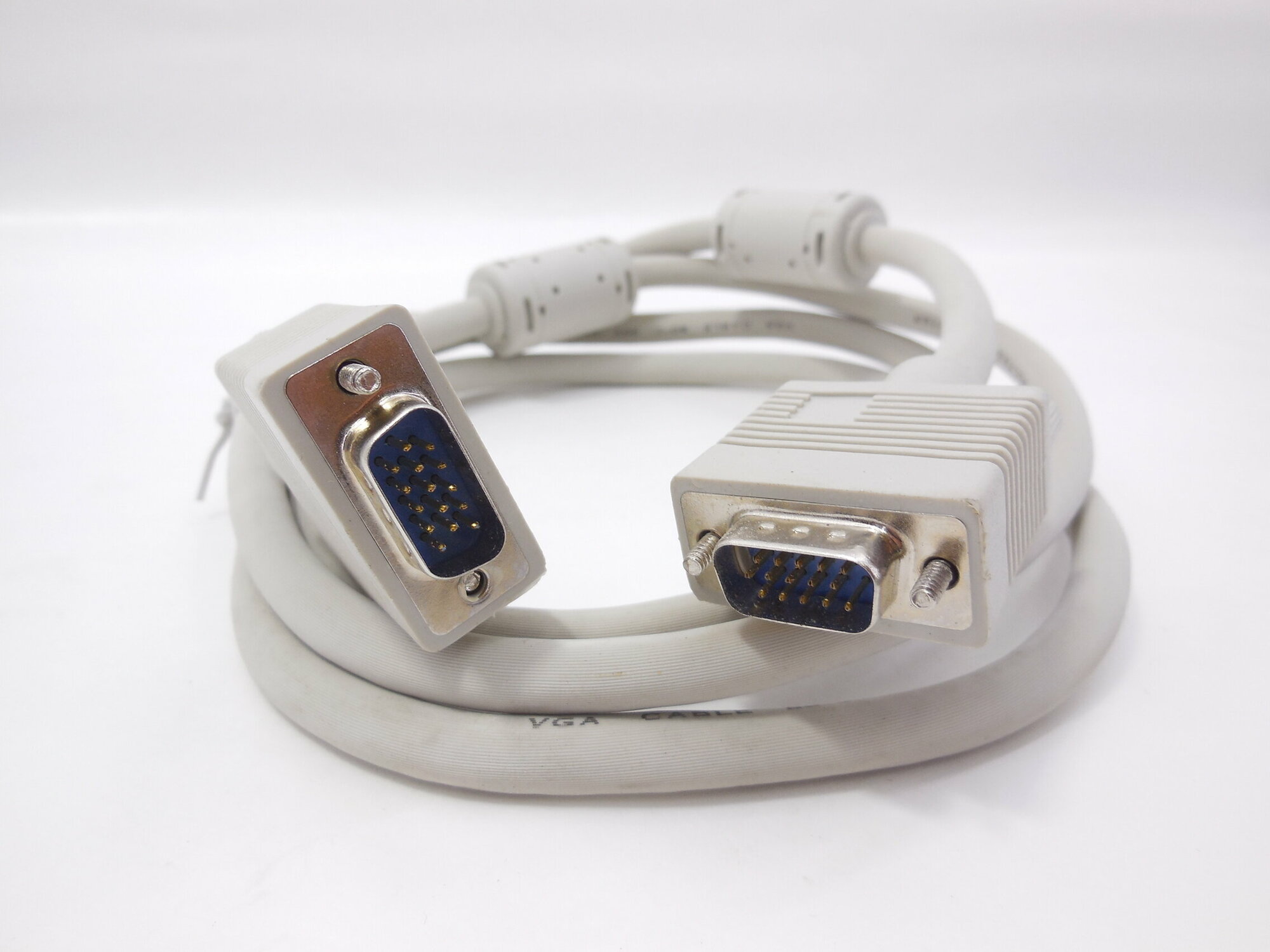 Кабель для монитора VGA BEHPEX VGA 15M/15M 2/FERRITE CORE L=1.8M